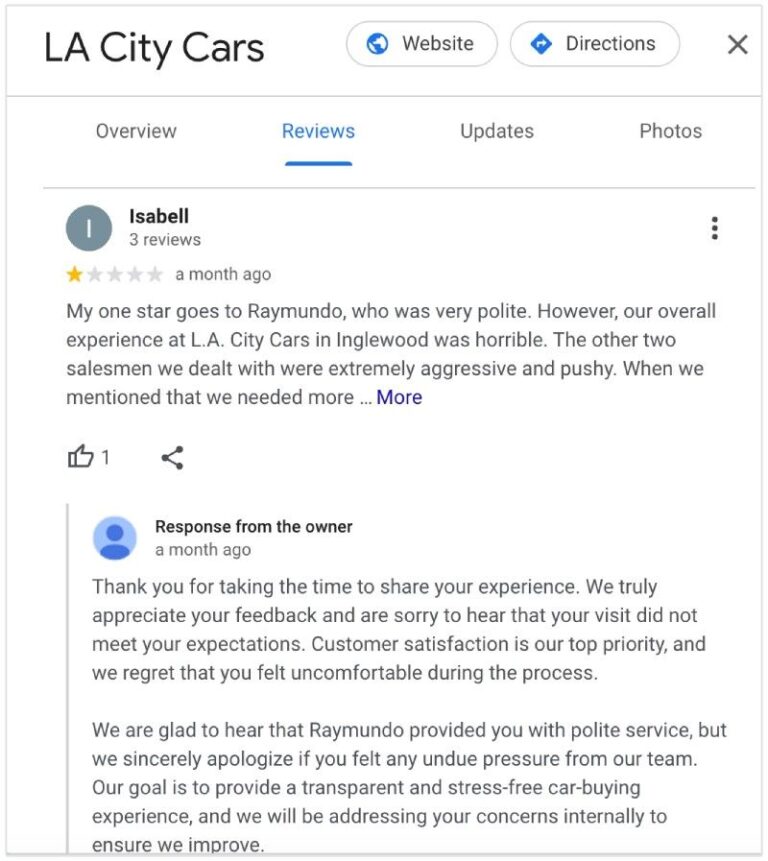 15 Best Google review response examples to build customer trust