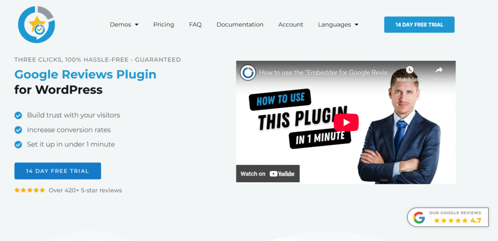 8 Best Google reviews plugin for WordPress (Free & Paid)