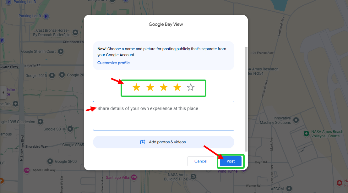 How to add, edit, or delete a Google Maps Review